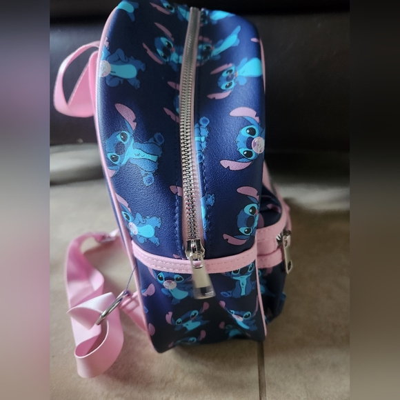 Disney | Bags | Disney Stitch Mini Backpack Blowing Bubbles Lilo And ...